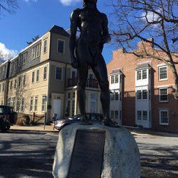 MASSASOIT STATUE - Water St, Plymouth, Massachusetts - Landmarks ...