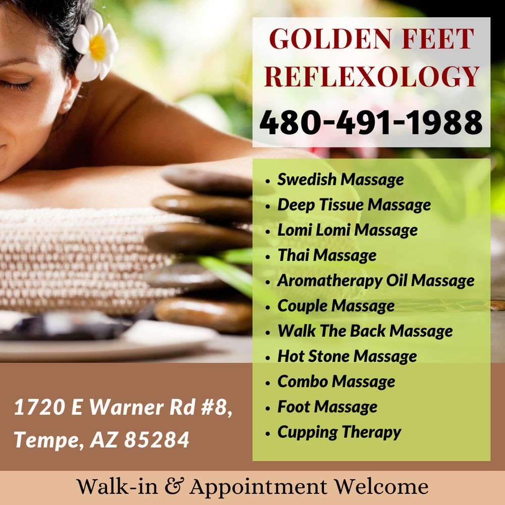 GOLDEN FEET REFLEXOLOGY - Updated December 2025 - 76 Photos & 25 ...