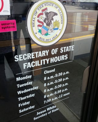 SECRETARY OF STATE DRIVER SERVICES FACILITY - Updated December 2025 ...