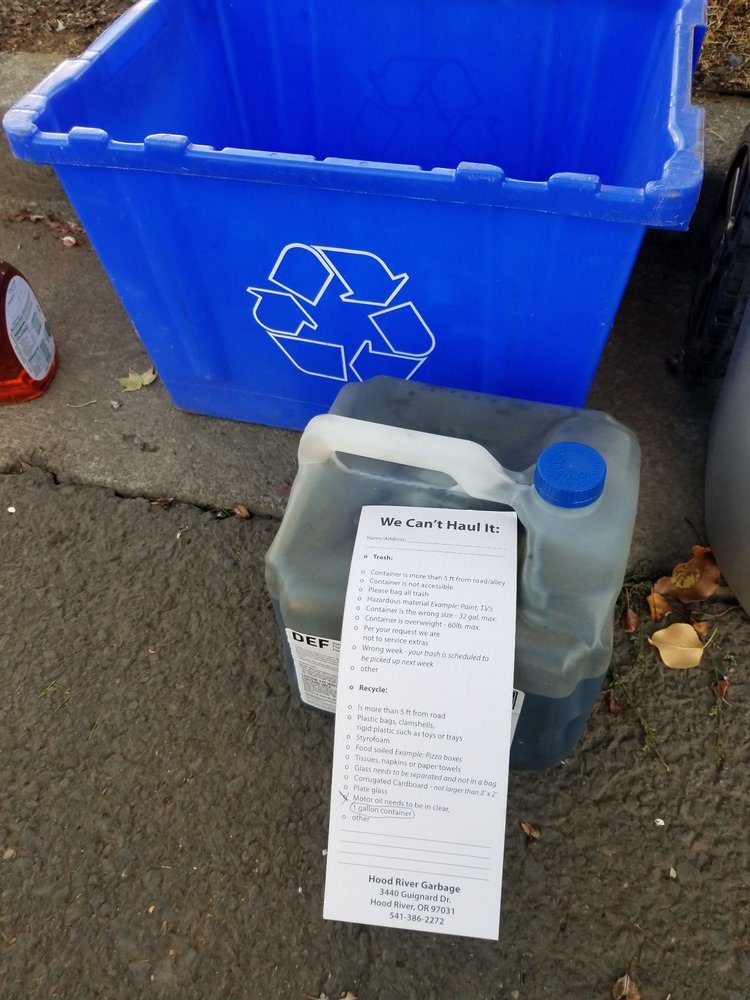 HOOD RIVER GARBAGE SERVICE - Updated June 2026 - 3440 Guignard Dr, Hood ...