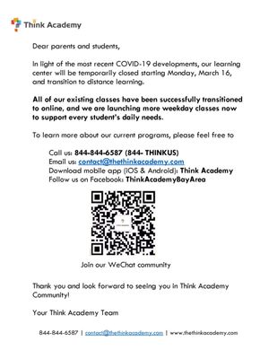 THINK ACADEMY - Updated January 2026 - 12 Photos & 69 Reviews - 1081 S ...