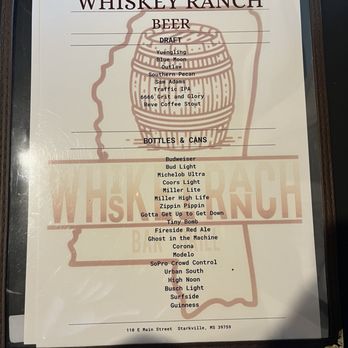 WHISKEY RANCH - Updated December 2025 - 10 Photos - 110 E Main St ...