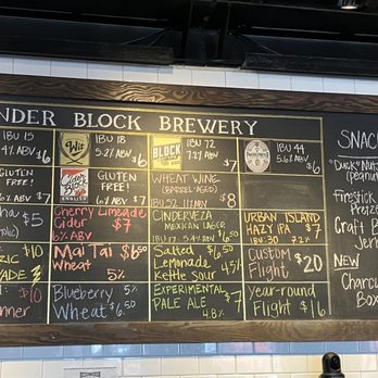 CINDER BLOCK BREWERY - Updated June 2024 - 277 Photos & 190 Reviews ...