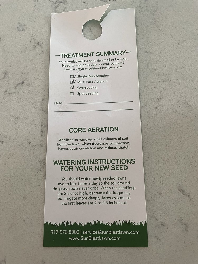 SUNBLEST LAWN CARE - Updated October 2025 - 8481 Bash St, Indianapolis ...