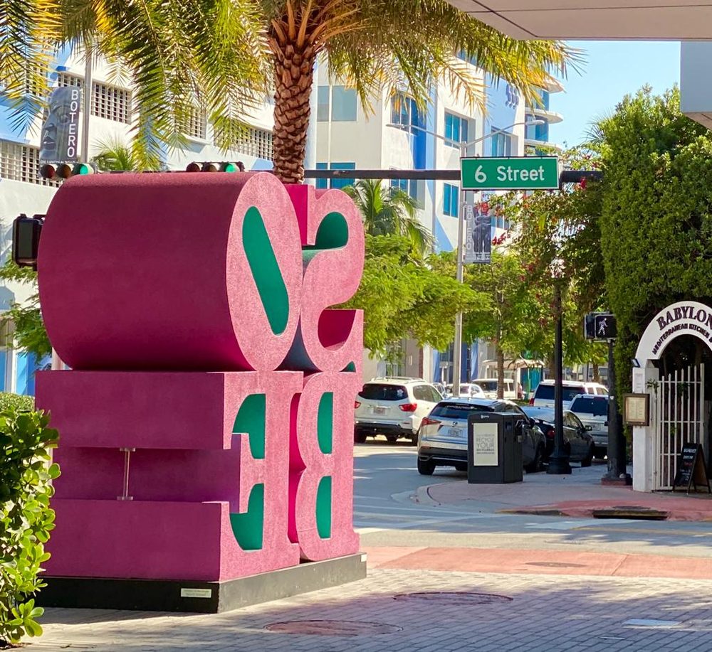 SOBE IS LOVE - 600 Washington Ave, Miami Beach, Florida - Public Art ...