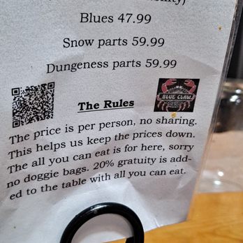 BLUE CLAW RESTAURANT & CRAB EATERY - Updated August 2025 - 519 Photos ...