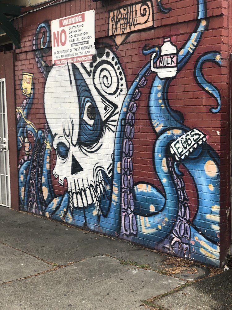 OCTOPUS IN SKULL MASK - 1408 90th Ave, Oakland, CA - Yelp