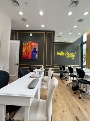 Honey nail salon store