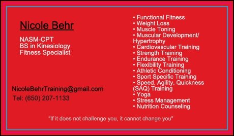 NICOLE BEHR TRAINING - Updated October 2025 - Request Consultation ...