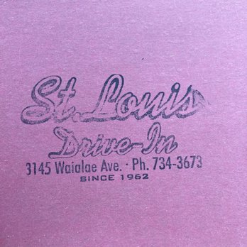 ST LOUIS DRIVE INN - 1041 Photos & 504 Reviews - 3145 Waialae Ave ...