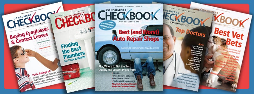 CONSUMERS CHECKBOOK MAGAZINE - Updated November 2025 - 18 Reviews ...