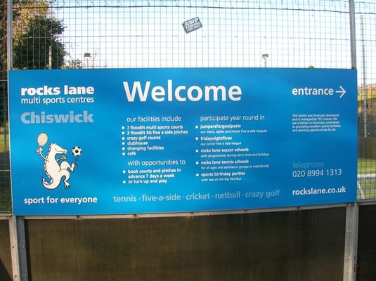ROCKS LANE MULTI SPORTS CENTRE - CHISWICK - 60 Chiswick Common, London ...