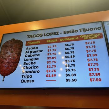 TACOS LOPEZ - Updated July 2024 - 172 Photos & 274 Reviews - 1594 W ...