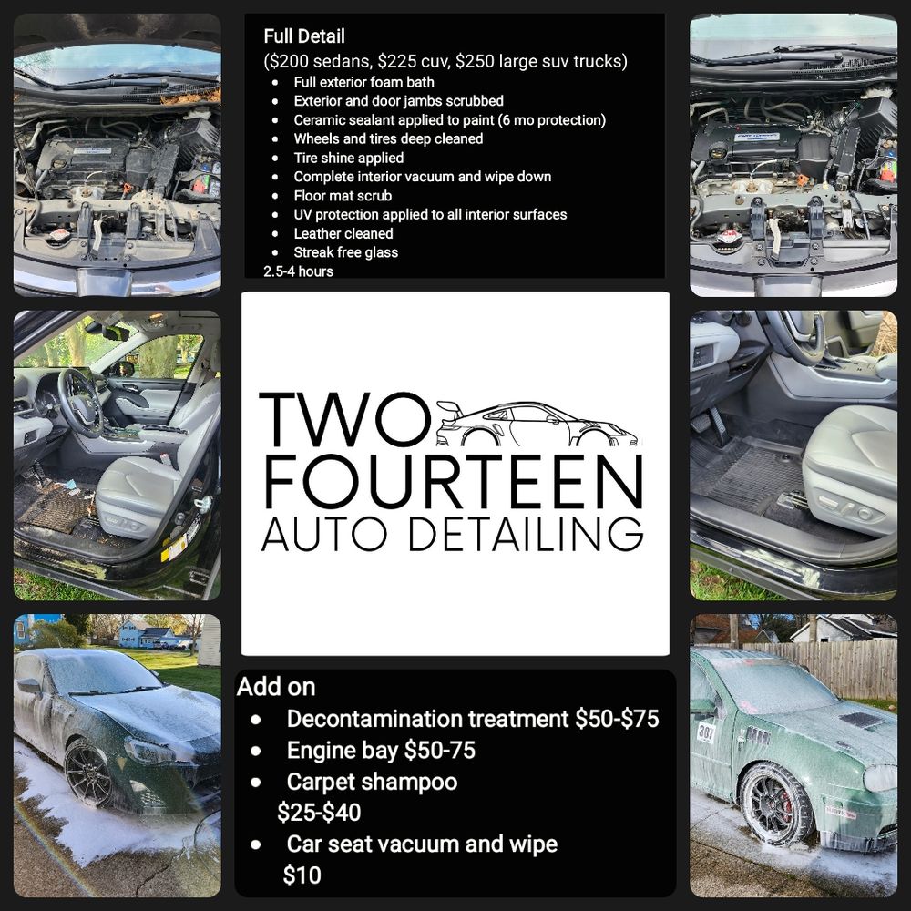TWO FOURTEEN AUTO DETAILING - Updated December 2024 - Request a Quote ...