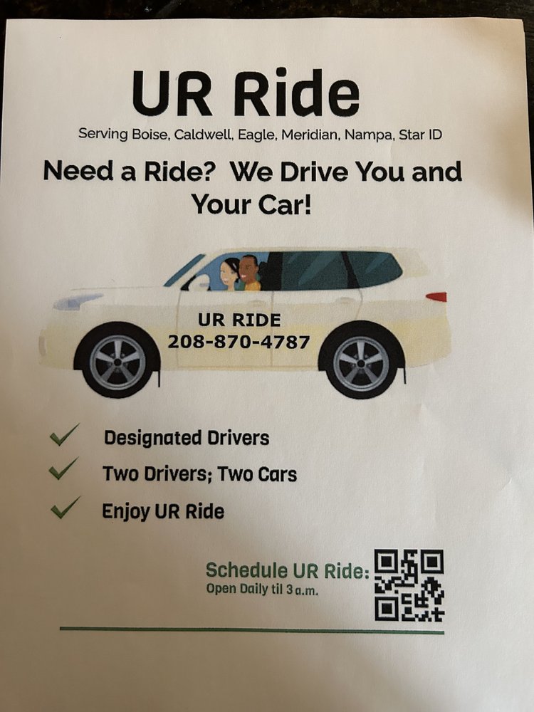 UR RIDE - Updated December 2024 - Boise, Idaho - Taxis - Phone Number ...