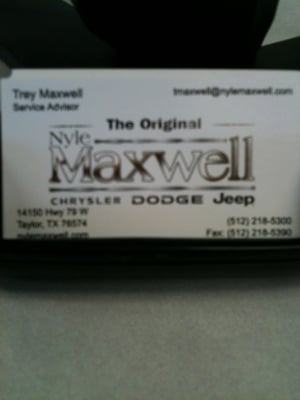 MAXWELL CHRYSLER-DODGE-JEEP - Updated November 2025 - 14150 Hwy 79 W ...