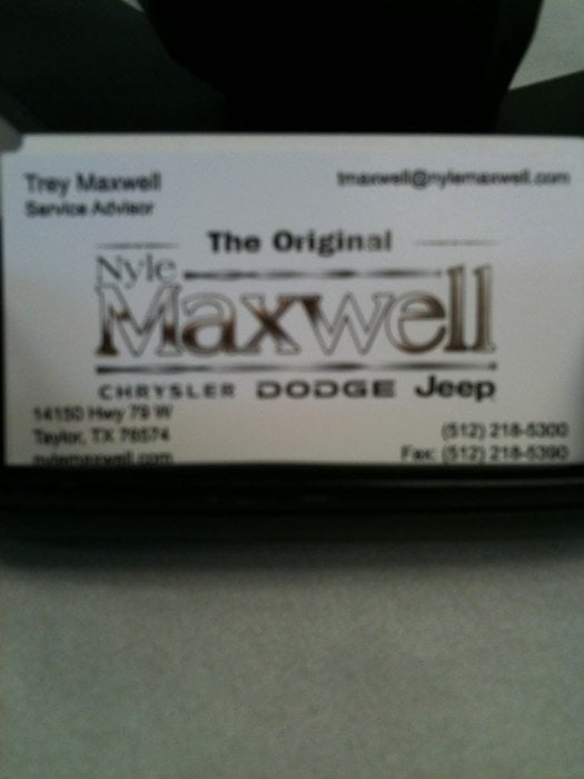 MAXWELL CHRYSLER-DODGE-JEEP - Updated June 2026 - 14150 Hwy 79 W ...