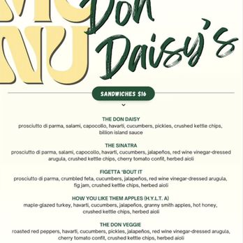 DON DAISY’S - Updated February 2025 - 123 Photos & 141 Reviews - 112 E ...