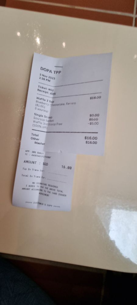 DOPA | 7 Tanjong Pagar Plz, Singapore, Singapore | Ice Cream & Frozen Yogurt | Yelp