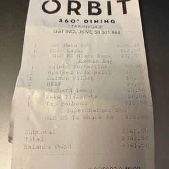 ORBIT REVOLVING RESTAURANT - Updated August 2025 - 288 Photos & 80 ...