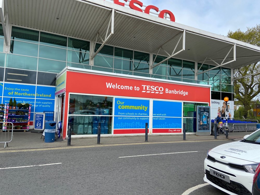 TESCO STORES - 25a Castlewellan Road, Banbridge, United Kingdom ...