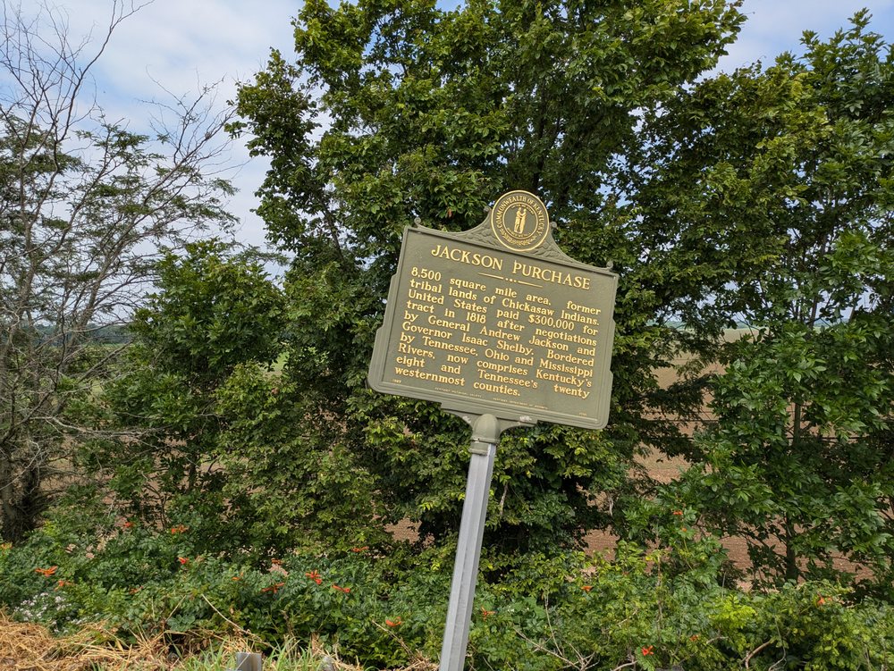 JACKSON PURCHASE HISTORICAL MARKER - Updated July 2024 - 12 Paducah ...