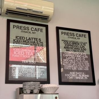 PRESS CAFE - Updated March 2025 - 40 Photos & 48 Reviews - 118 W Green ...