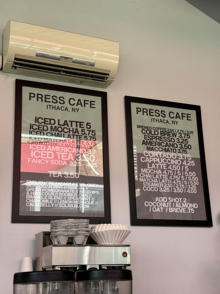 PRESS CAFE - Updated June 2025 - 40 Photos & 48 Reviews - 118 W Green ...
