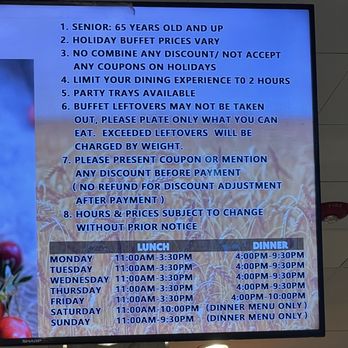 HARVEST BUFFET - Updated March 2025 - 436 Photos & 349 Reviews - 3121 S ...