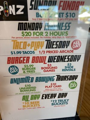 PINZ BOWL - Updated June 2025 - 14 Photos & 38 Reviews - 2454 Lafayette ...