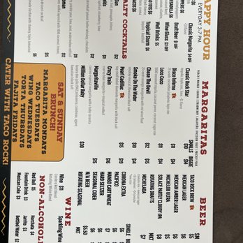 TACO ROCK - Updated April 2025 - 117 Photos & 64 Reviews - 2930 Chain ...