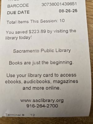 SACRAMENTO PUBLIC LIBRARY - FAIR OAKS - Updated December 2025 - 32 ...