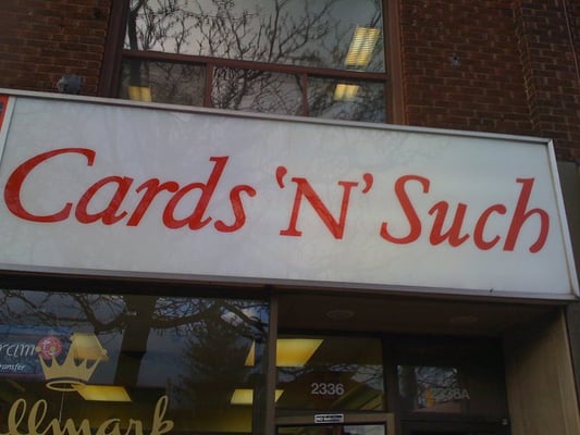 CARDS ‘N SUCH - Updated December 2025 - 13 Reviews - 2336 Bloor Street ...