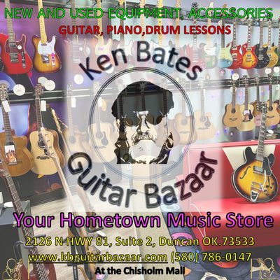KEN BATES GUITAR BAZAAR - Updated August 2025 - 2126 N Hwy 81, Duncan ...