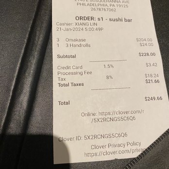 YUHIRO OMAKASE SUSHI AND HANDROLL BAR - Updated February 2025 - 130 ...