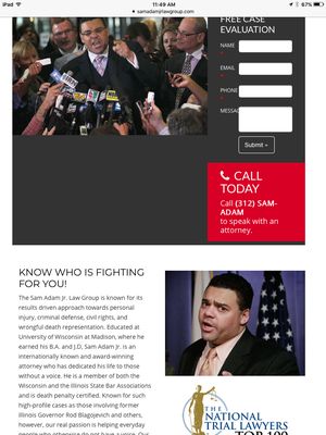 SAM ADAM JR. LAW GROUP - Updated January 2026 - 980 N Michigan Ave ...