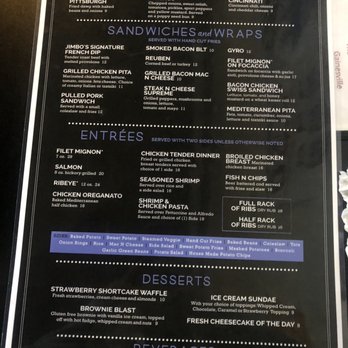 JIMBO’S GRILL AND BBQ - Traditional American Restaurant - 7901 Heritage ...