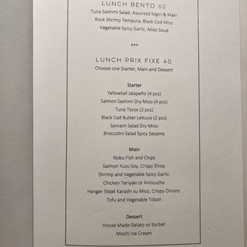 NOBU WASHINGTON D.C - Updated July 2025 - 1578 Photos & 576 Reviews ...