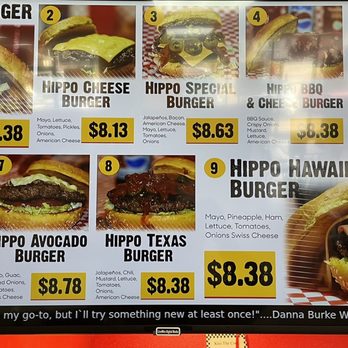 HIPPO BURGERS - Updated July 2025 - 375 Photos & 613 Reviews - 631 ...
