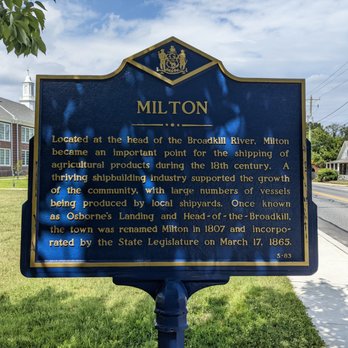 MILTON MARKER - Updated May 2024 - Milton, Delaware - Landmarks ...