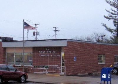 US POSTOFFICE - 110 S Scott St, Oakwood, Illinois - Post Offices ...