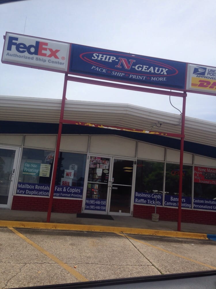 SHIP N GEAUX - Shipping Centers - 213 Saint Mary St, Thibodaux, LA ...