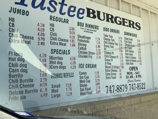 TASTEE BURGERS - Updated September 2024 - 10 Reviews - 2434 Clovis Rd ...