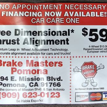 BRAKE MASTERS - Updated January 2026 - 23 Photos & 117 Reviews - 994 E ...