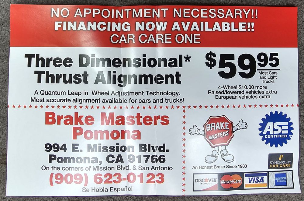 BRAKE MASTERS - Updated May 2025 - 25 Photos & 113 Reviews - 994 E ...