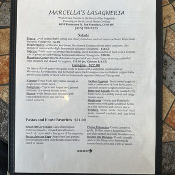 MARCELLA’S LASAGNERIA - Updated November 2024 - 476 Photos & 570 ...