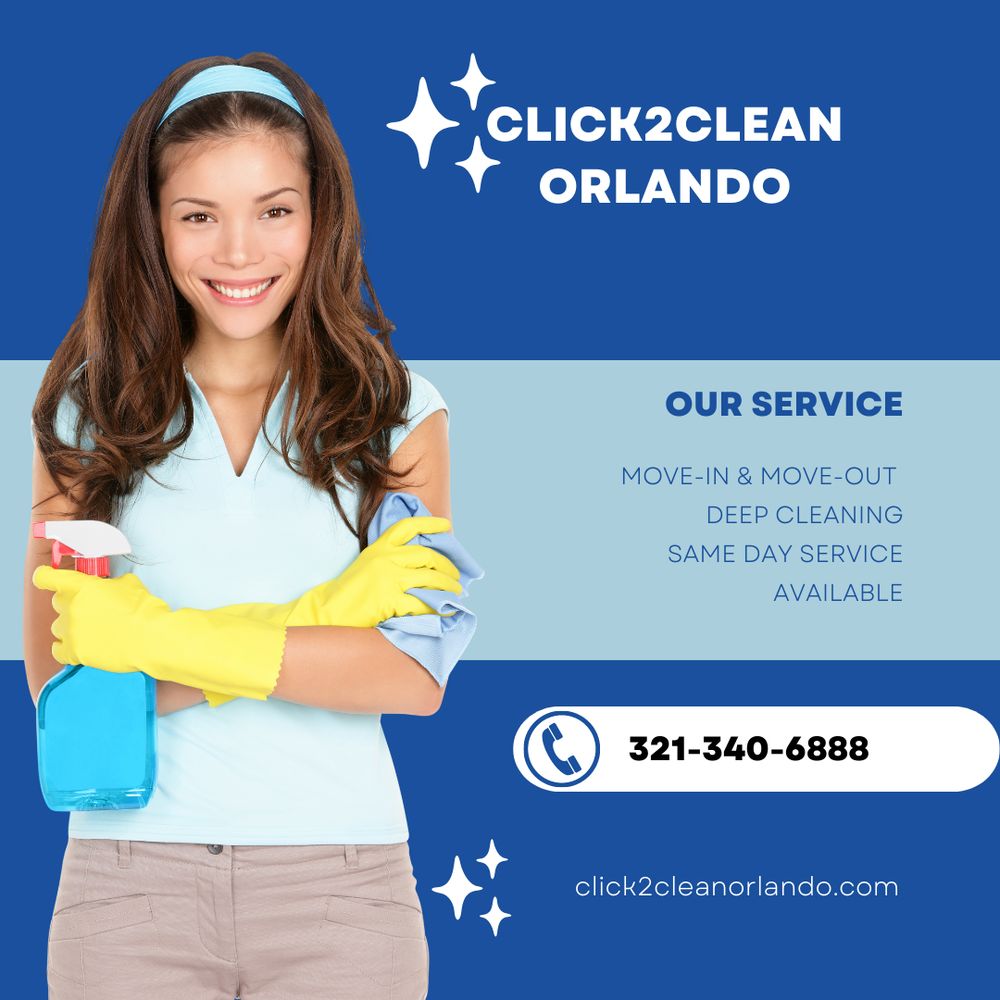 CLICK 2 CLEAN ORLANDO - Updated July 2025 - Request a Quote - 1317 Edgewater Dr, Orlando ...