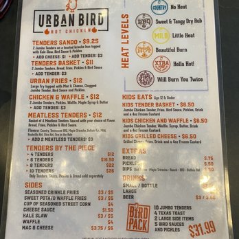 URBAN BIRD HOT CHICKEN - Updated December 2024 - 310 Photos & 234 ...