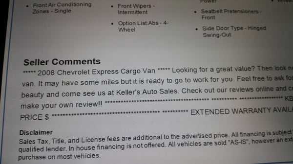 KELLER’S AUTO SALES - Updated June 2026 - 22 Photos & 12 Reviews - 5881 ...