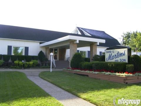 DAVID G MARTENS & SON FUNERAL HOME - 4175 Rocky River Dr, Cleveland ...
